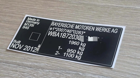 VinShield UK | Replacement VIN Stickers & Plates – VIN SHIELD UK LTD