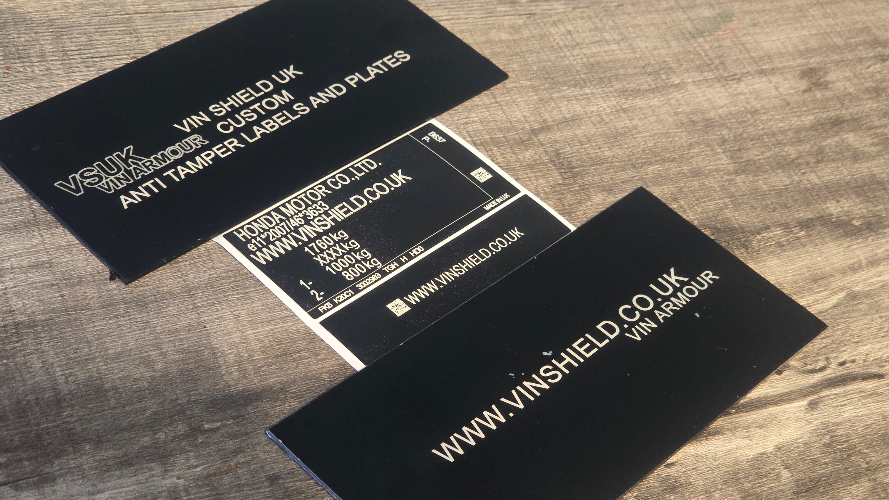 Replacement VIN Stickers | Chassis Plates | Ultra-Destructible labels ...