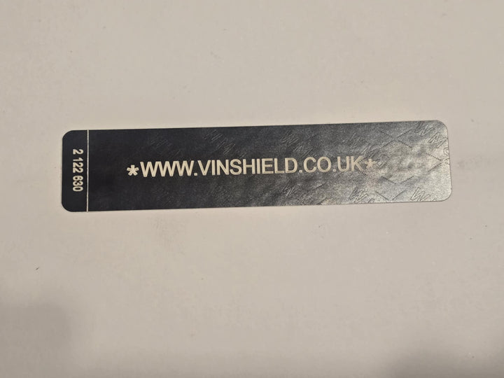 VIN Stickers & Plates | VinShield UK – VIN SHIELD UK LTD